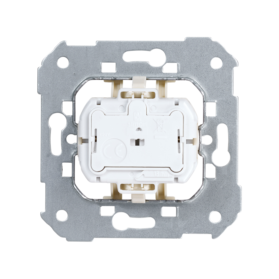 Interruptor bipolar 16 AX 250V~ com indicador luminoso incorporado e ...