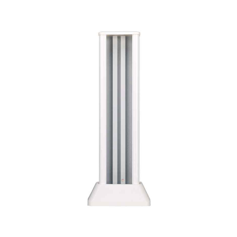Aluminium mini column with 1 side for 6 elements white Simon 500 Cima ...