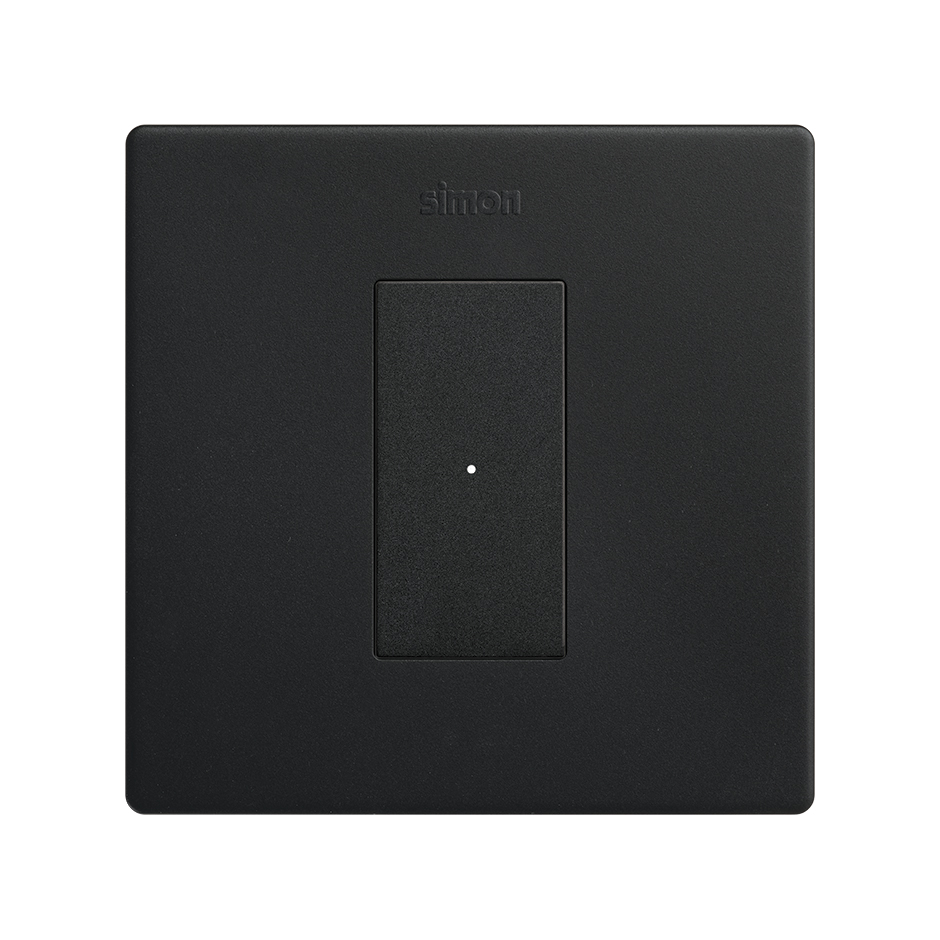 Simon iO electronic 2-way switch 2-wire with slender rocker matt black ...