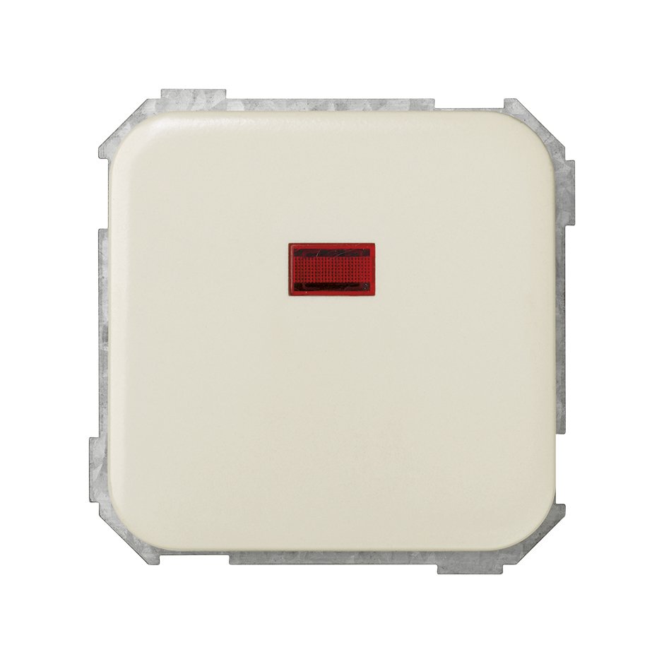 2-way switch 10AX 250V~ with built-in pilot light and fast terminal ...