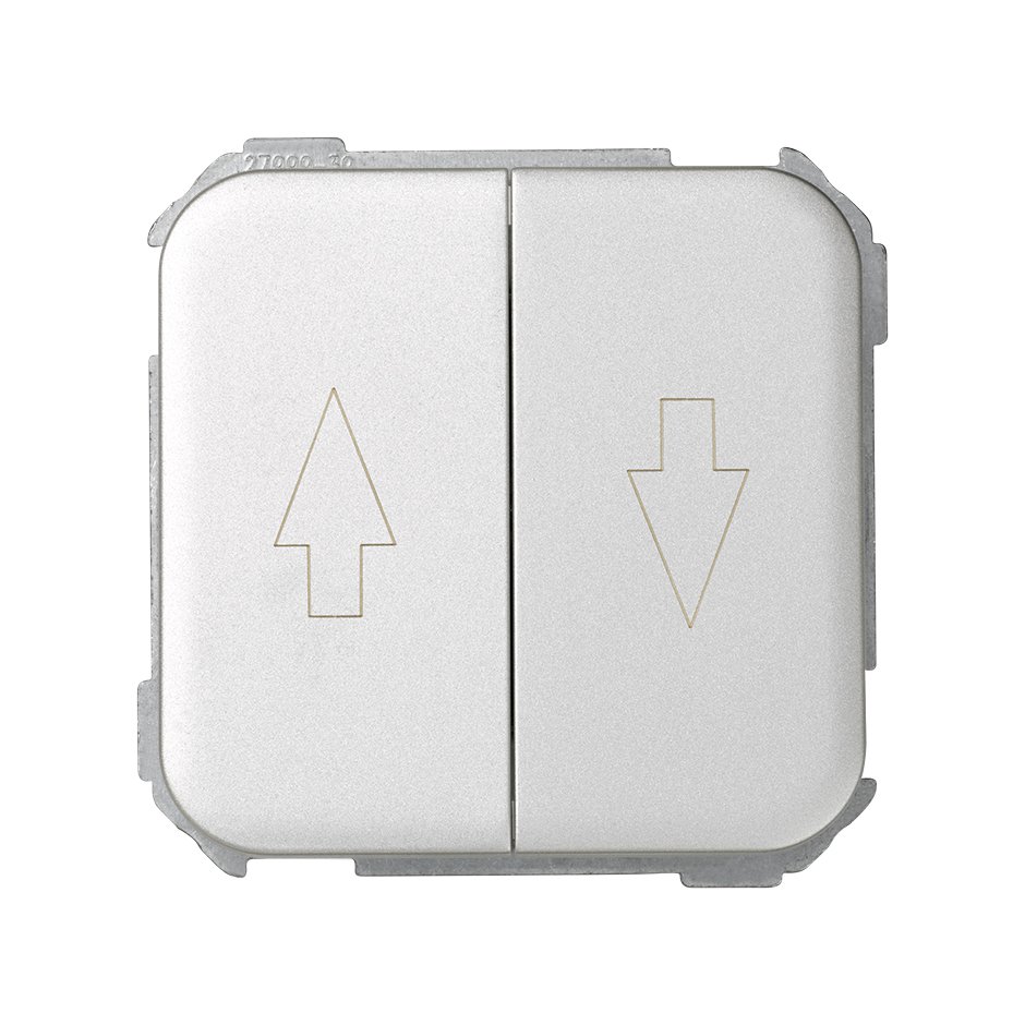 Set of 2 push buttons for blinds 10A 250V~ with latching system ...