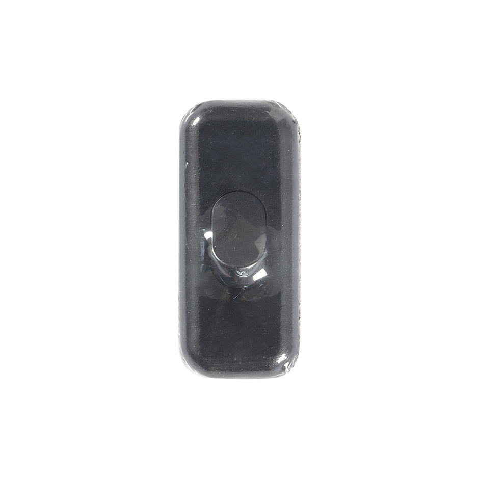 Interruptor de passagem plano preto de 2 A e 250 V da | SIMON
