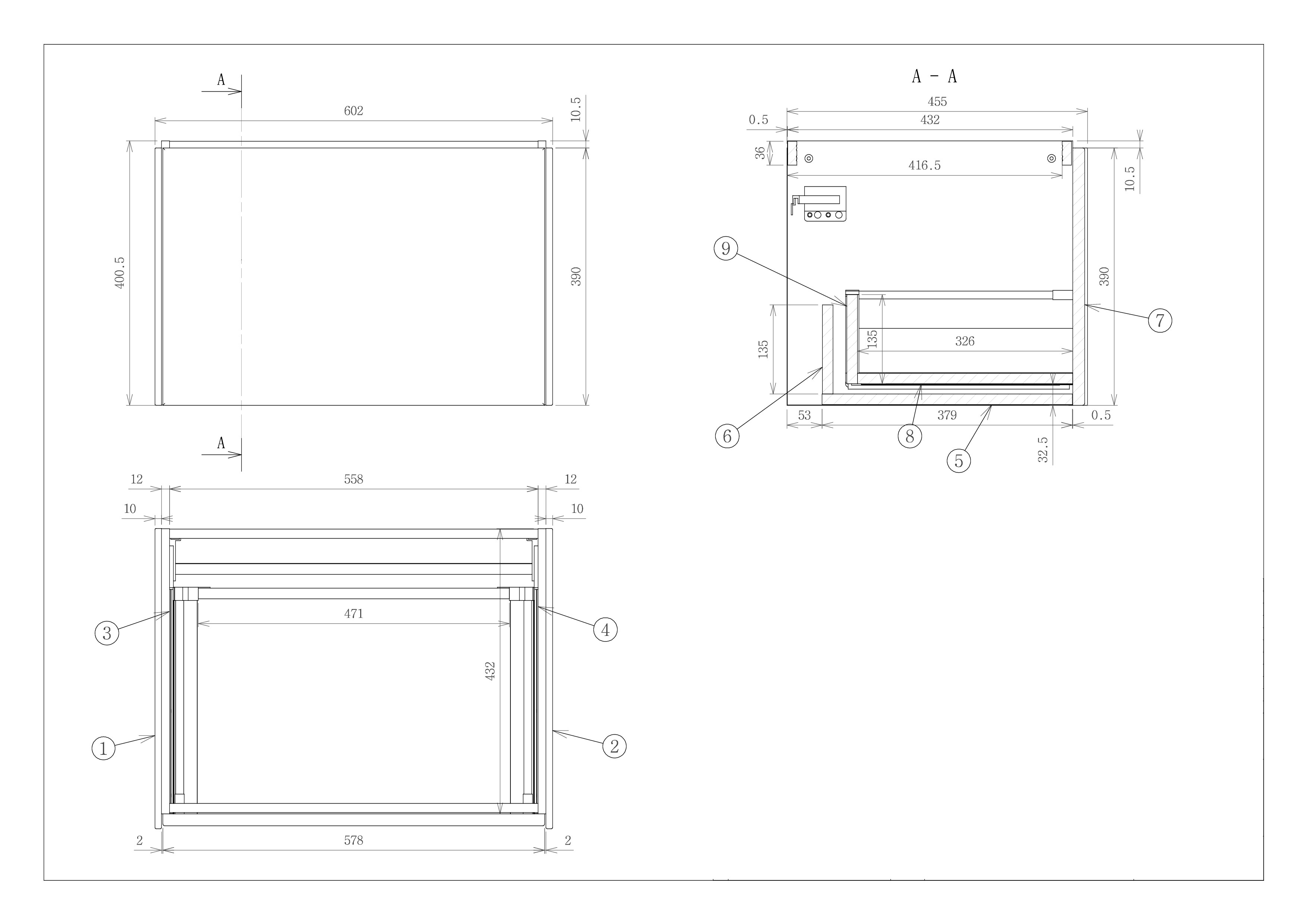 Chedworth 60cm x 40cm Wall Hung Vanity Unit single Drawer - High Gloss ...