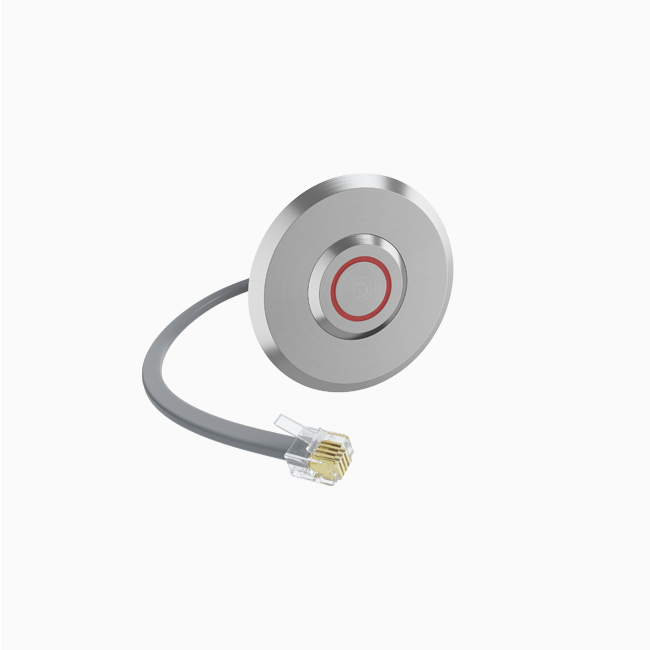 PWT Piezo Push Button | LED Indicator | Universal Mounting | RJ-11 ...